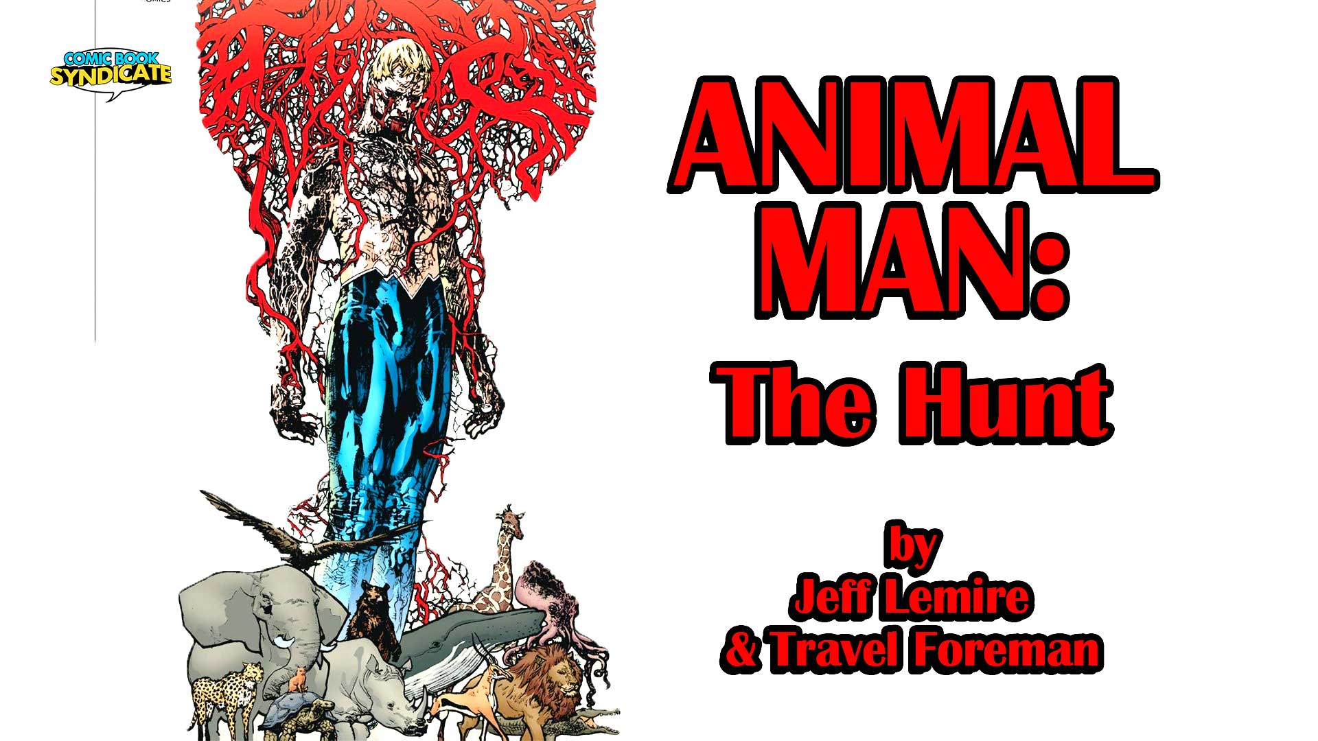 Review of Animal Man by Jeff Lemire