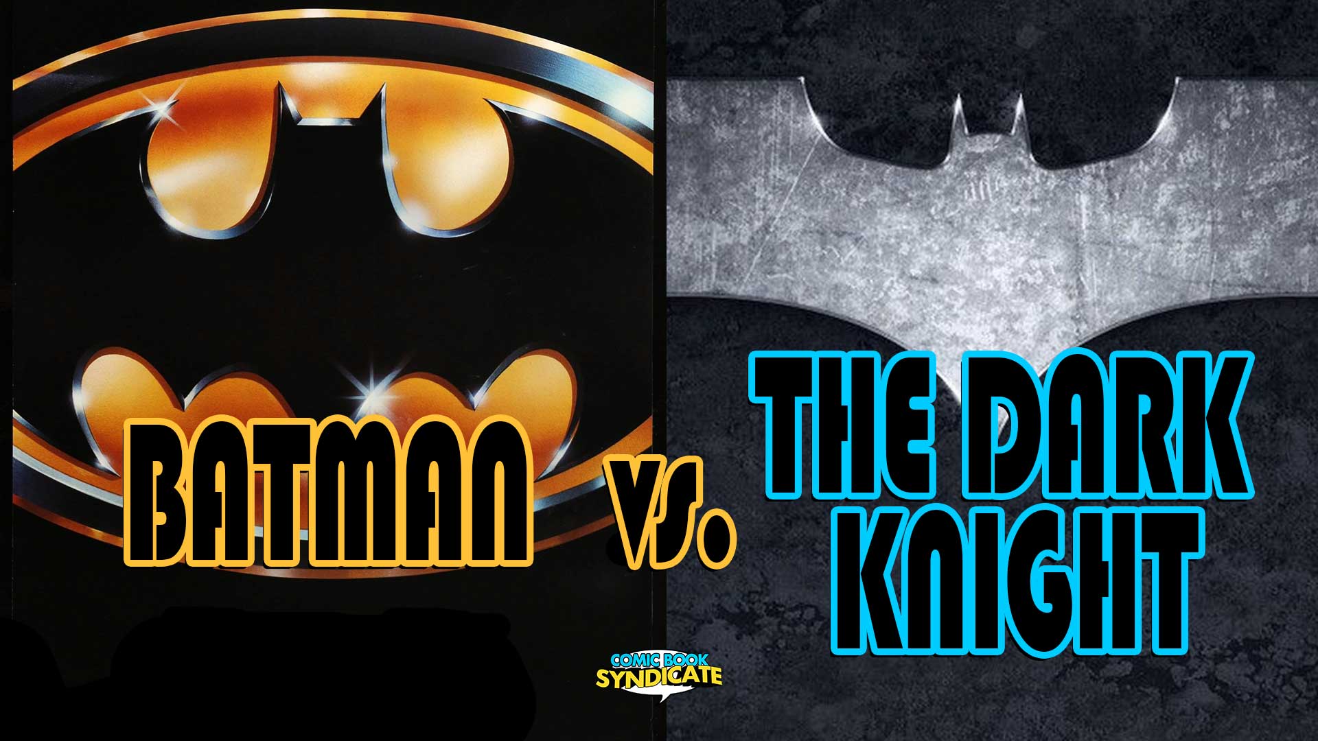 Batman (1989) vs. The Dark Knight (2008)