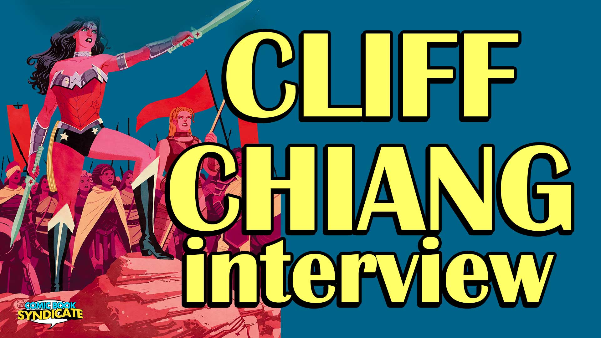 Wonder Woman's Cliff Chiang Interviewed by the Syndicate
