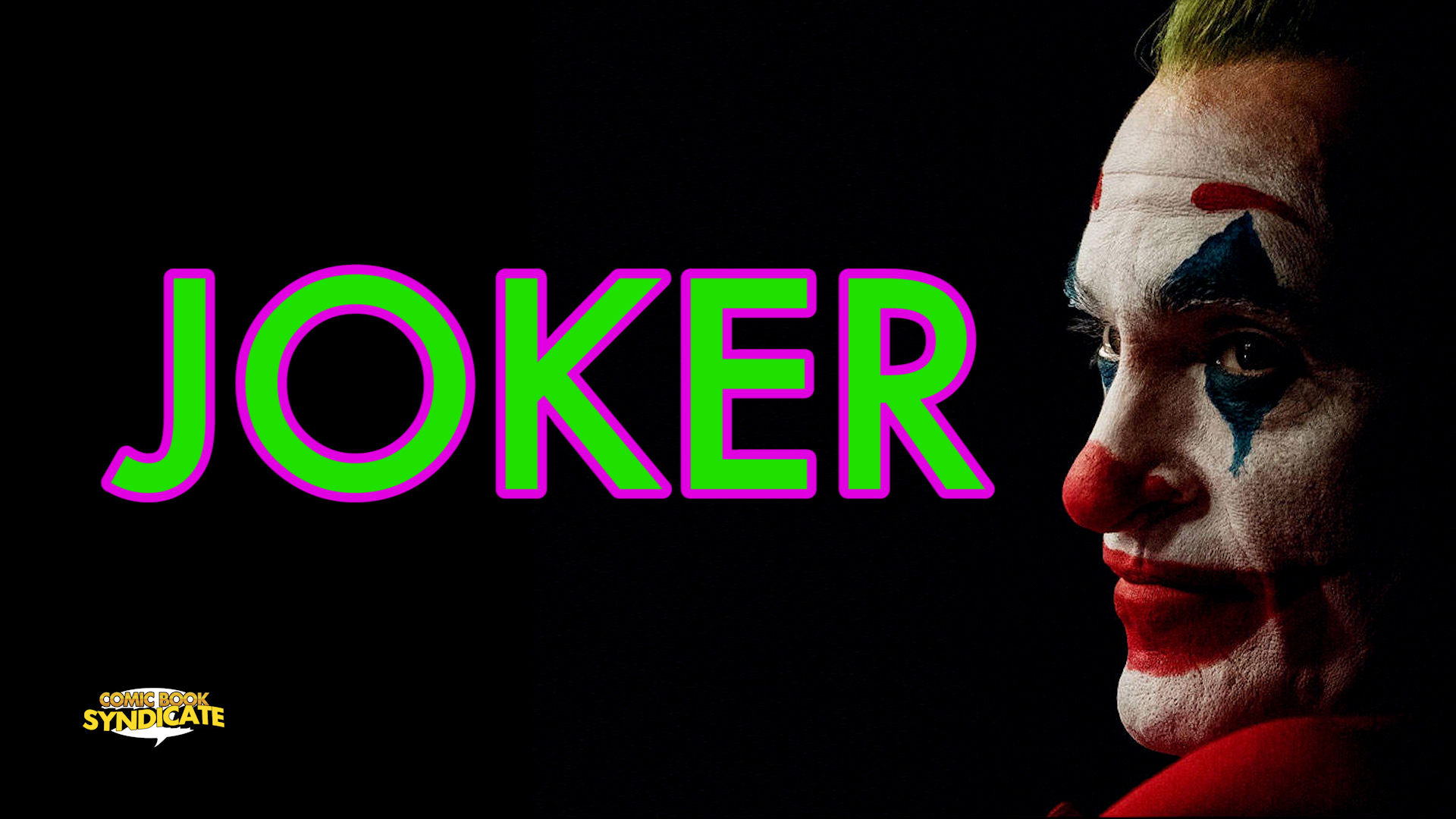 You can call him...J0KER!