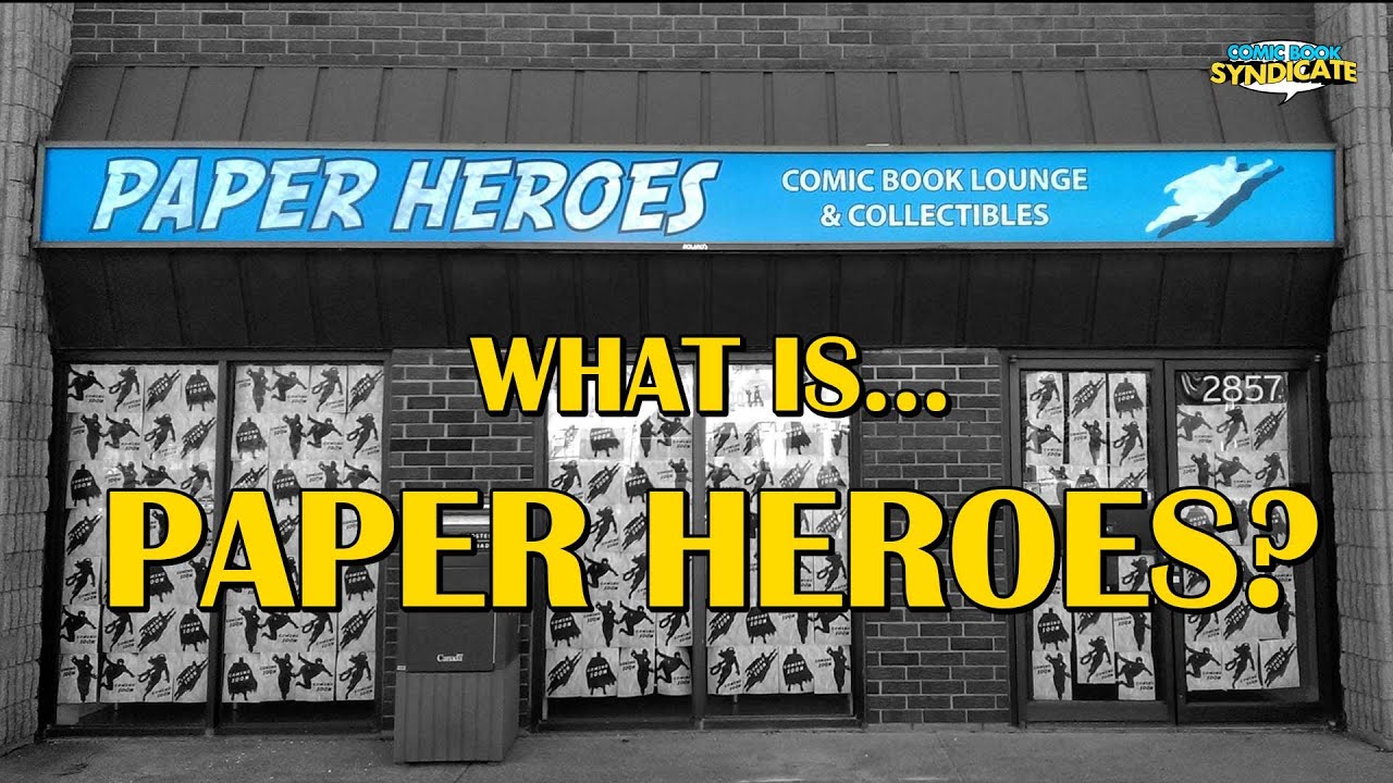 Interview with Scott St. Amour, owner of PAPER HEROES