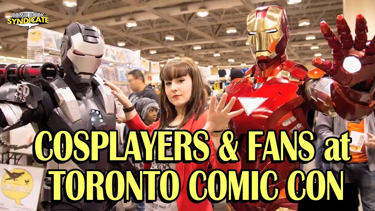 Cosplayers at Toronto Comic Con