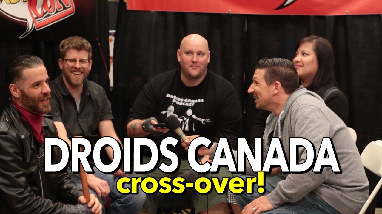 It’s a comic con crossover w Droids Canada!